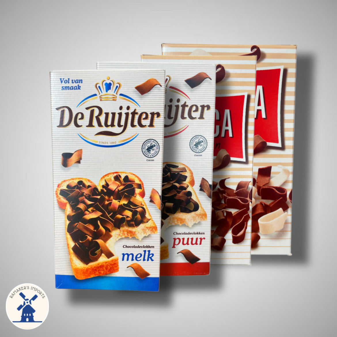 De Ruijter Chocolate Flakes – Ramaker's Imports
